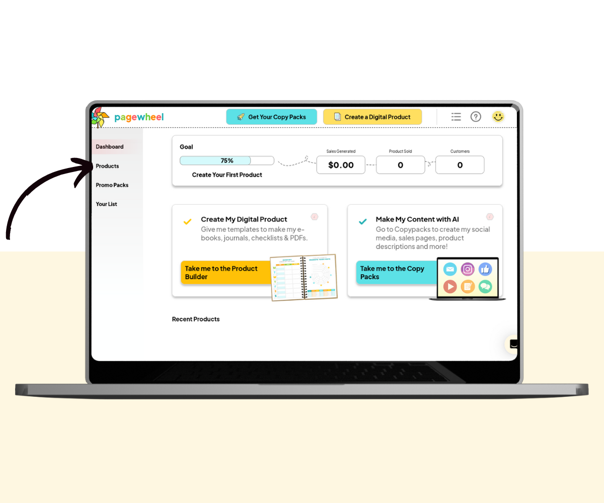 How to Find the Links to Your Digital Product & Website – PageWheel
