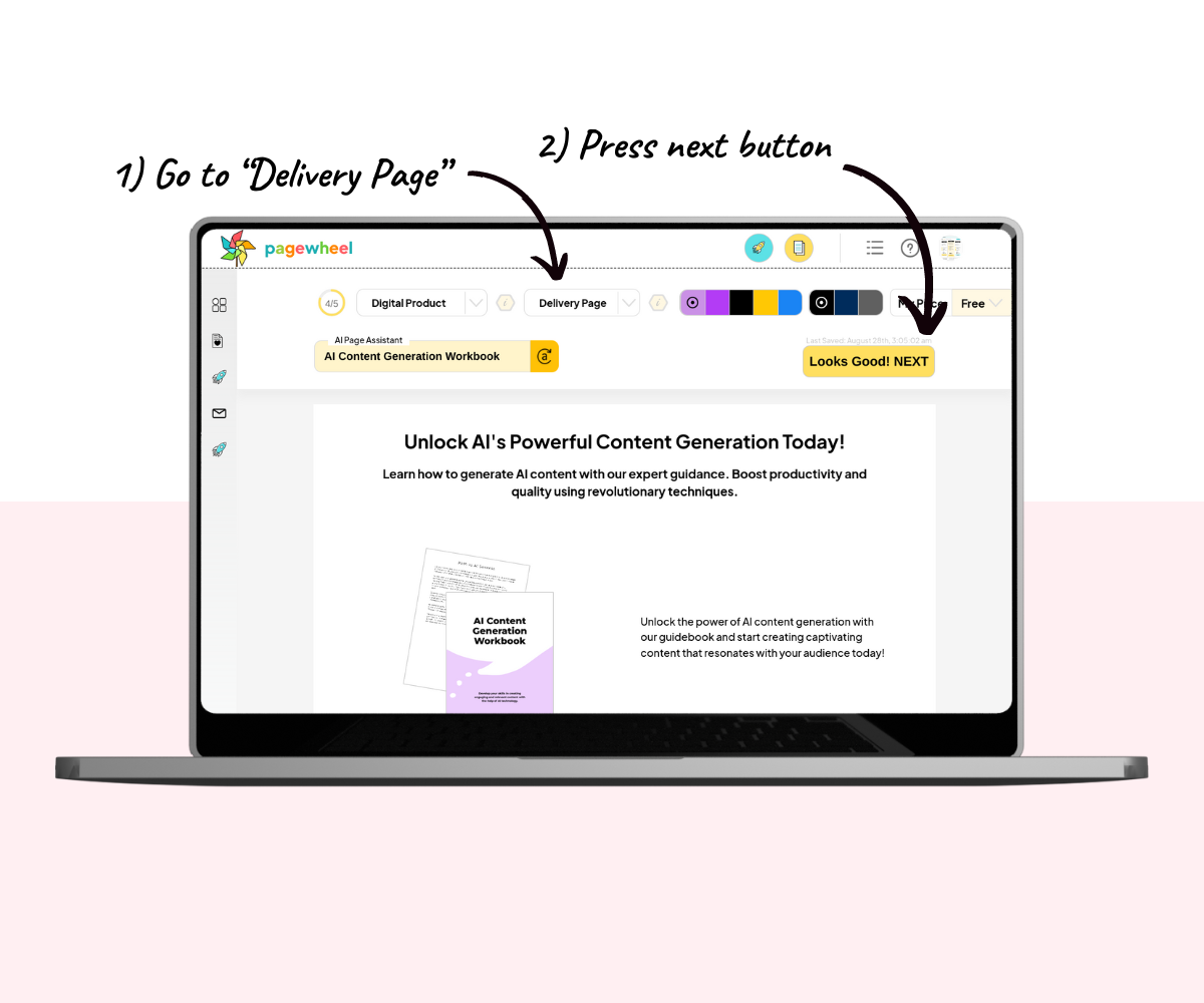 How to Edit Your Delivery Email – PageWheel